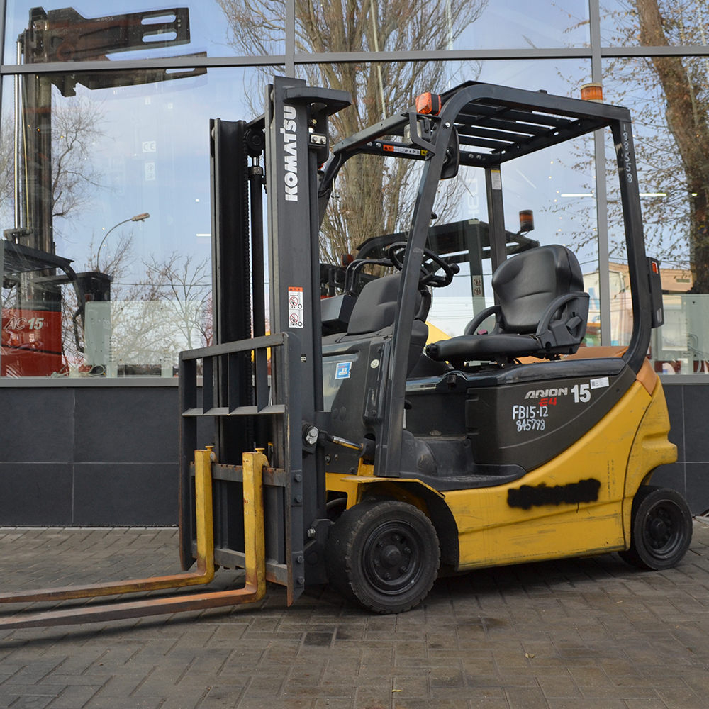 Stivuitor Electric 1.5T Duplex 3.0m Komatsu FB15-12 – Handlerkraft